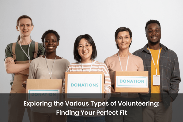 Various Types of Volunteering | Social for Action